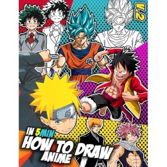 Kiko Books | Other | How To Draw Anime V2 Learn How To Draw Your ...
